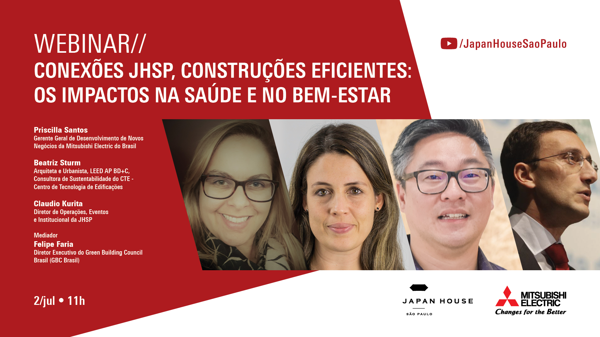 Conexões JHSP | Construções Eficientes: os impactos na saúde e no bem-estar